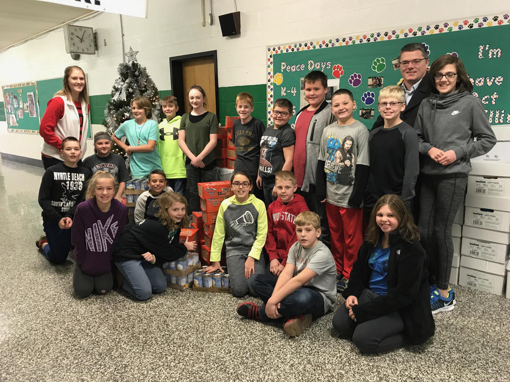 The W.E.S Food Drive is a Big Success! | Waterford Elementary