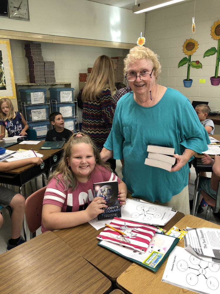 The Grange Raises Money for Dictionaries | Waterford Elementary